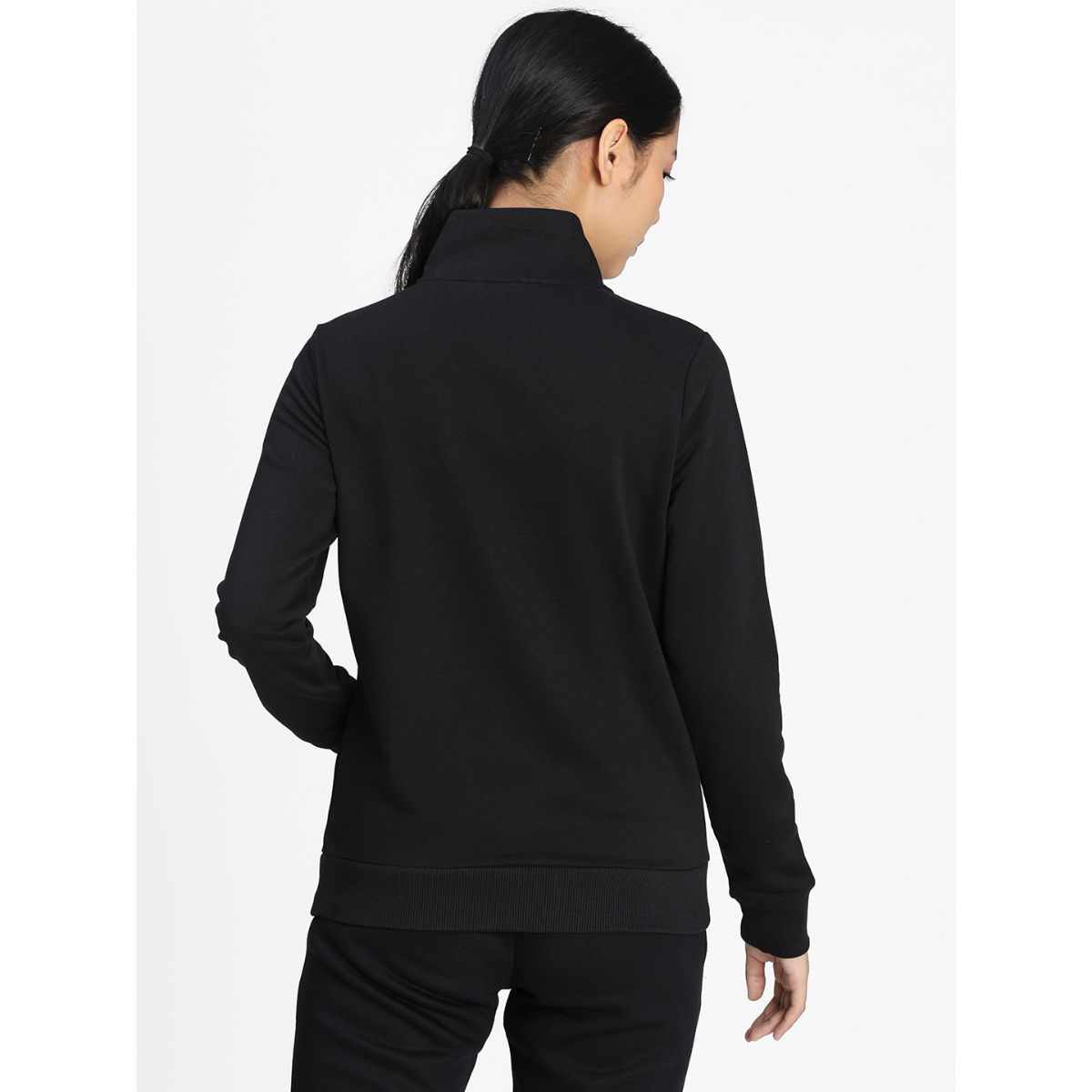 Buy Puma Womens Black Sweat Jacket Online
