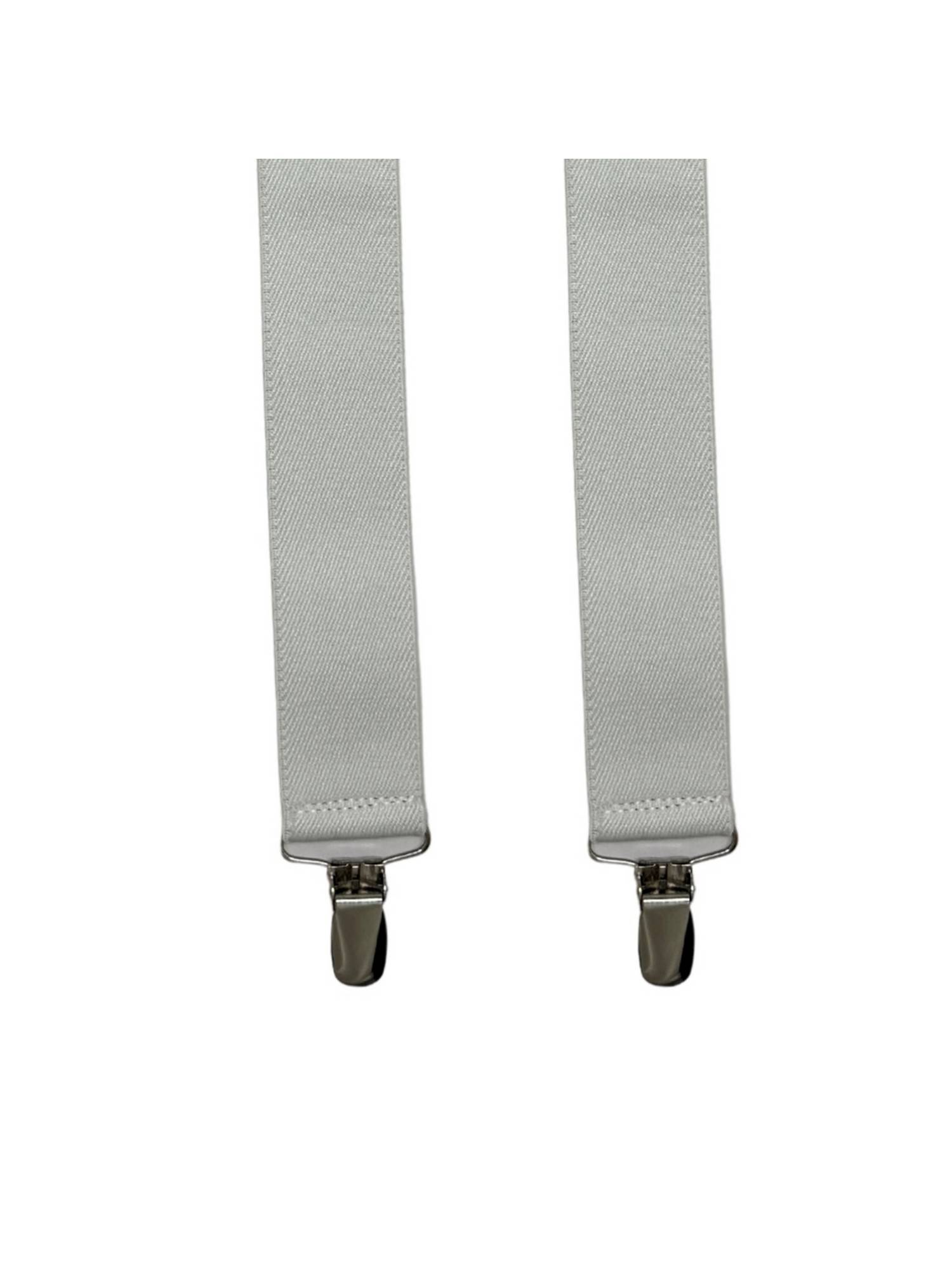 Buy The Tie Hub White Y-Back Single Clip Suspender Online