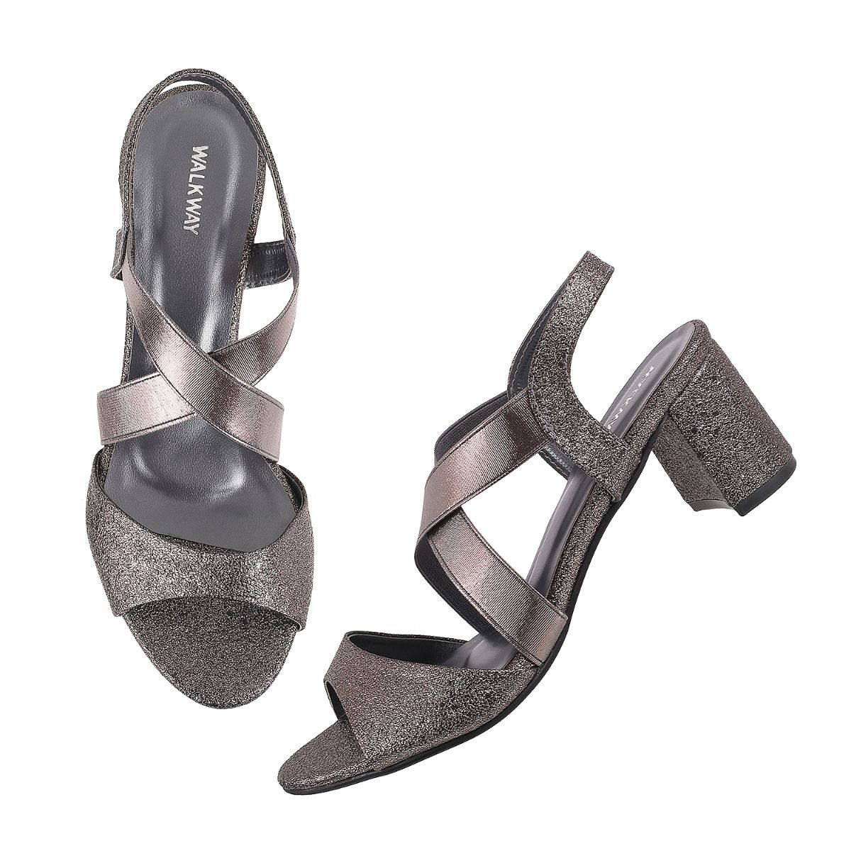 Walkway Bronze Solid/plain Pumps: Buy Walkway Bronze Solid/plain Pumps ...