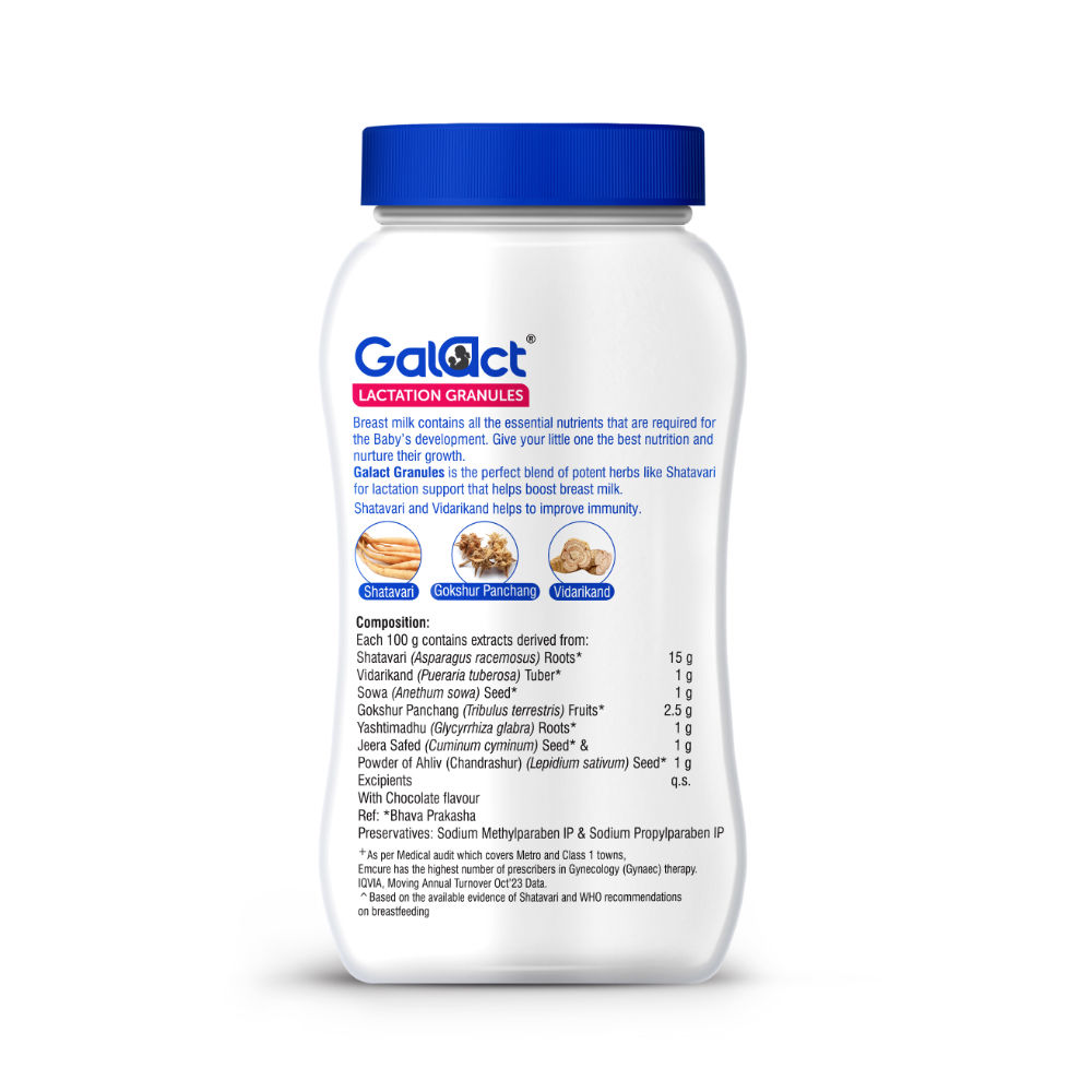 Buy Galact Granules Lactation Supplement Chocolate Flavour With ...
