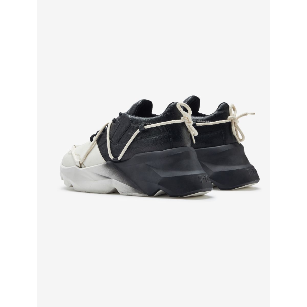 Buy 7-10 713 Black & White Spray Colorblock Chunky Sneakers Online
