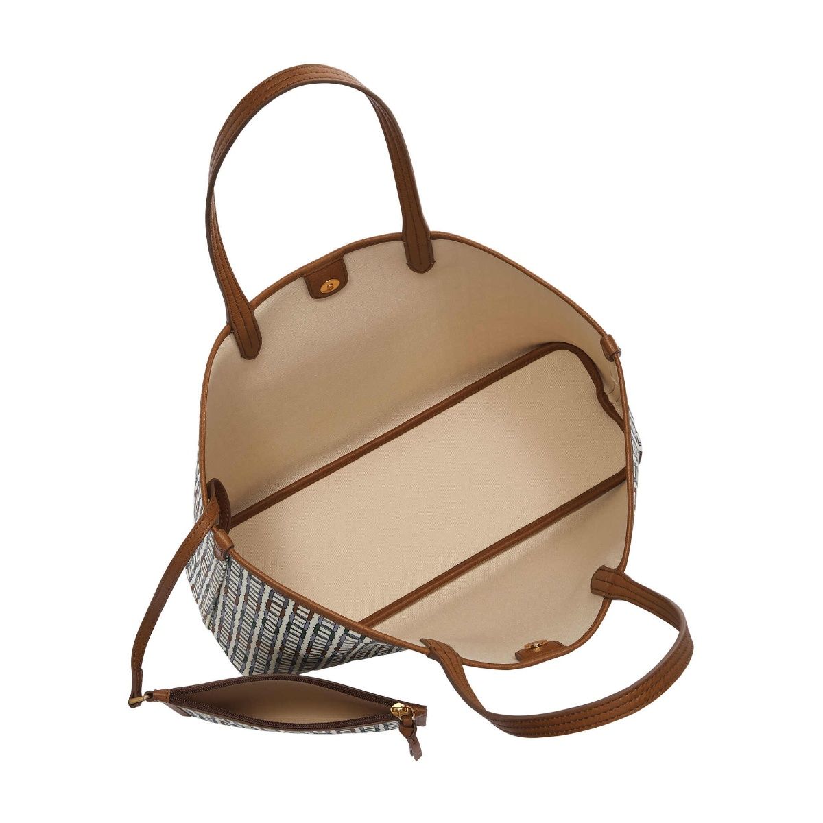 Buy Fossil Williamson White Tote Bag (M) Online