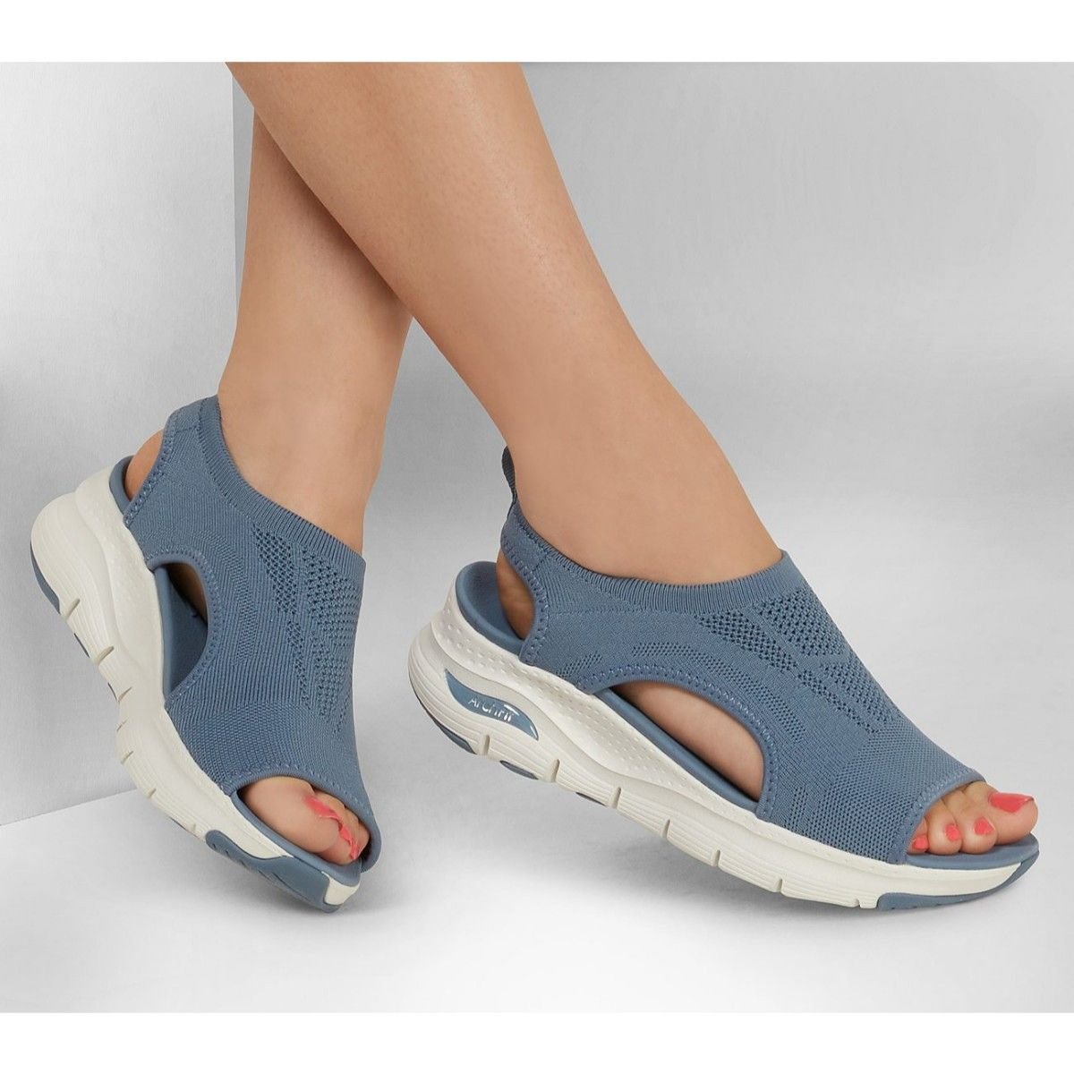 SKECHERS Arch Fit-city Catch Blue Sandals: Buy SKECHERS Arch Fit-city ...