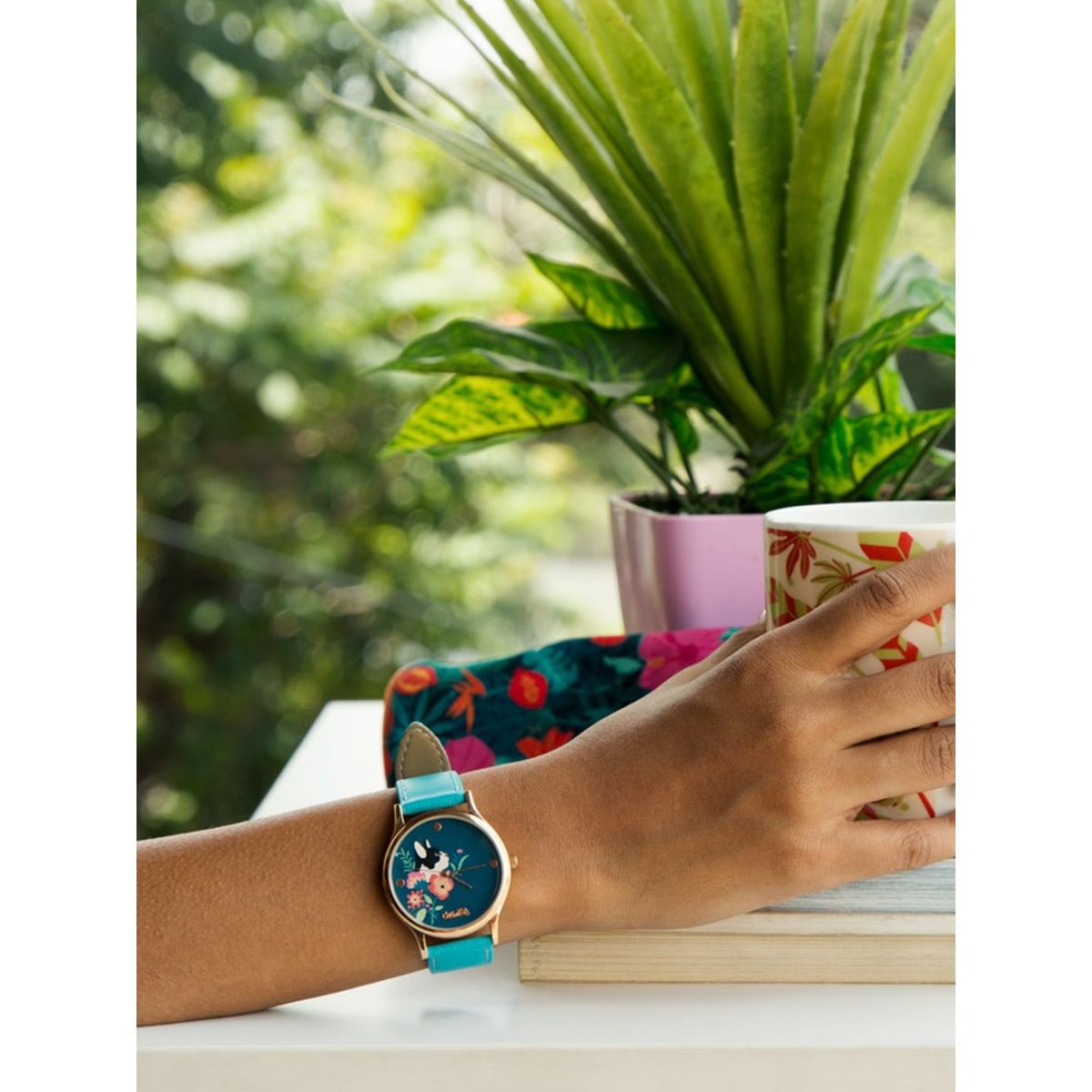 Chumbak Bohemian Garden Cat Wrist Watch: Buy Chumbak Bohemian Garden ...