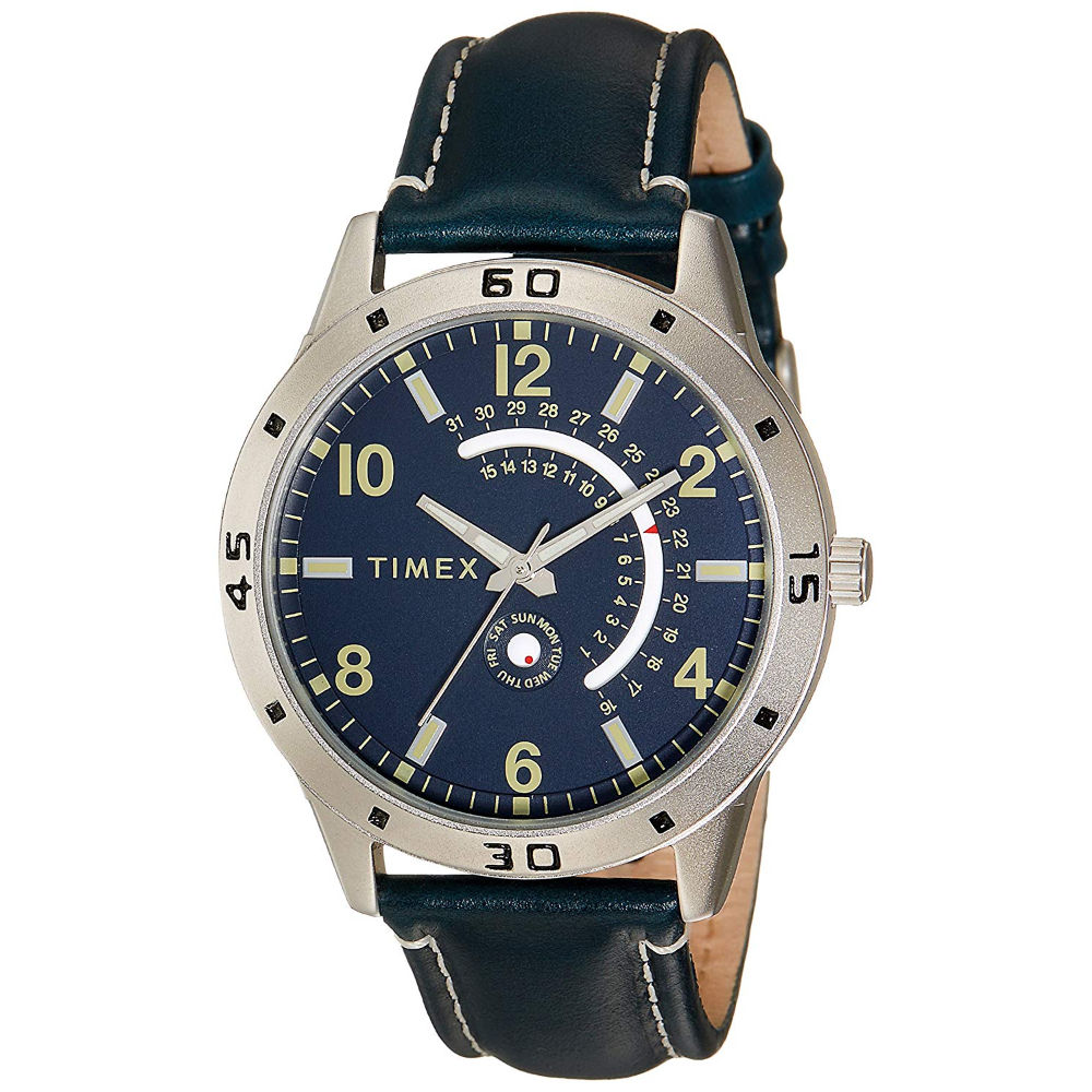 Timex Analog Blue Dial Men's Watch (TW000U925): Buy Timex Analog Blue ...