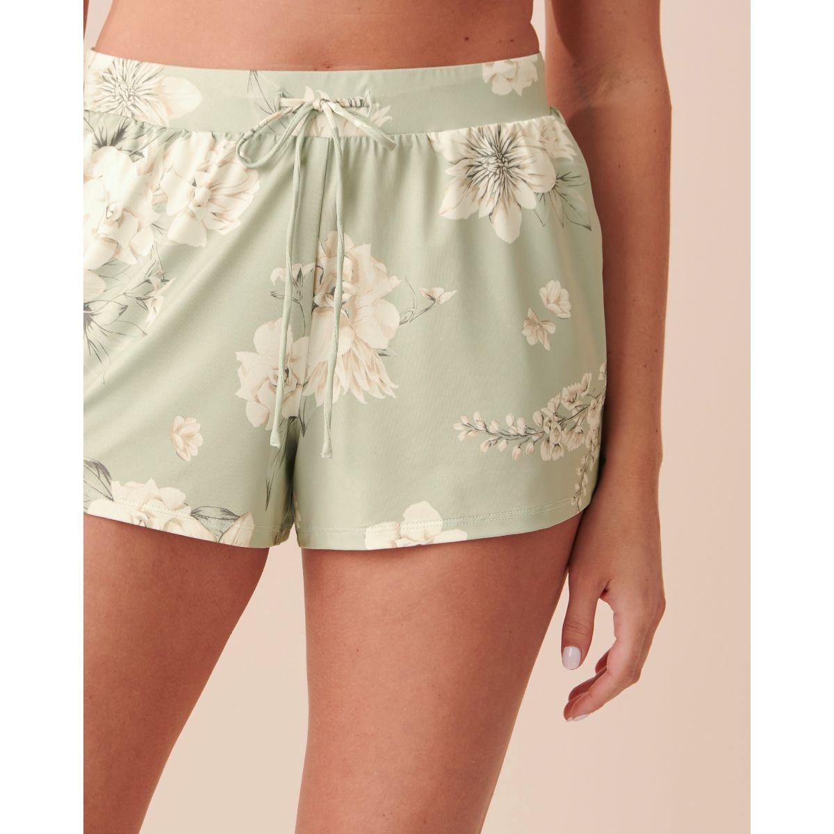 Buy La Vie En Rose Recycled Fibers Floral Pajama Shorts Online