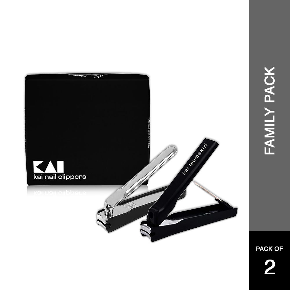 Buy Kai Black Nail Clipper - Pack of 2 Online
