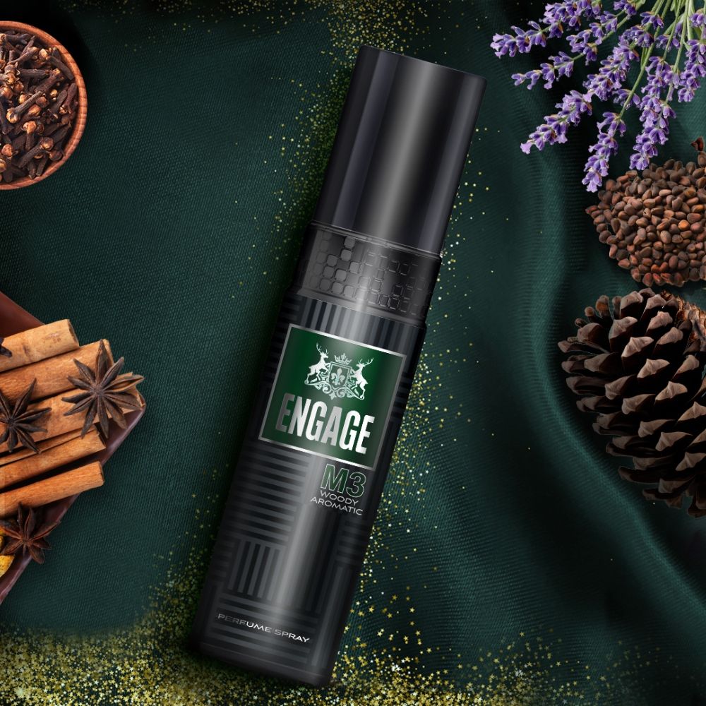 Buy Engage M3 Perfume Spray For Man, Fresh & Minty, Skin Friendly, Long ...