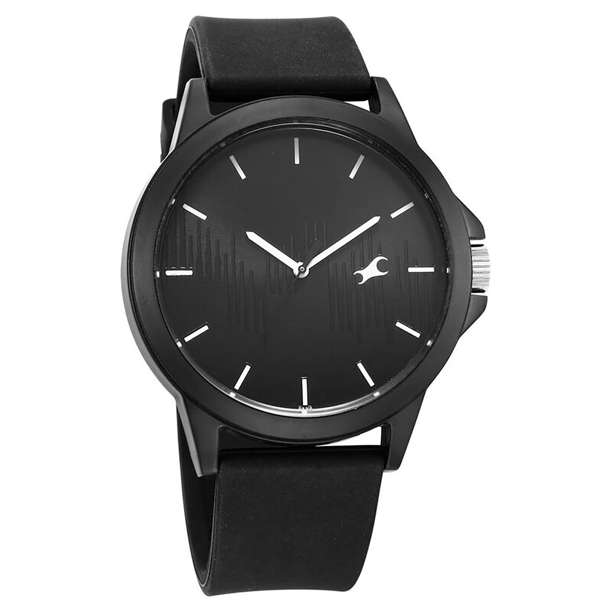 Buy Fastrack Men Black Round Dial Analog Watch - 38024PP75W Online