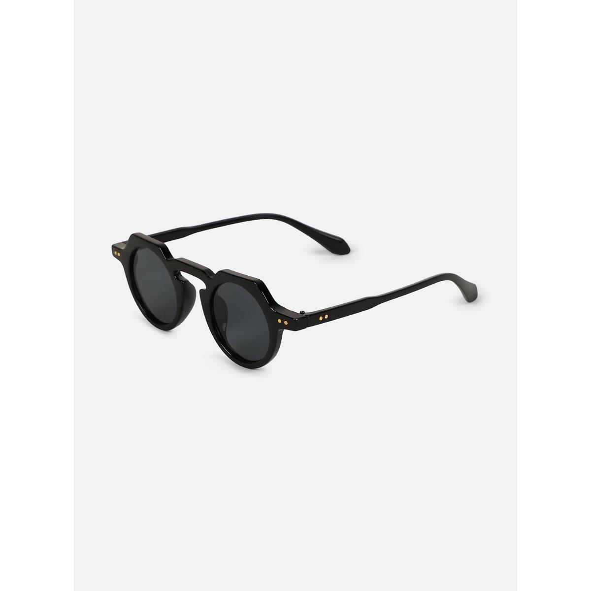 Buy Haute Sauce Women Round Black Lens Full Rim Sunglasses Online