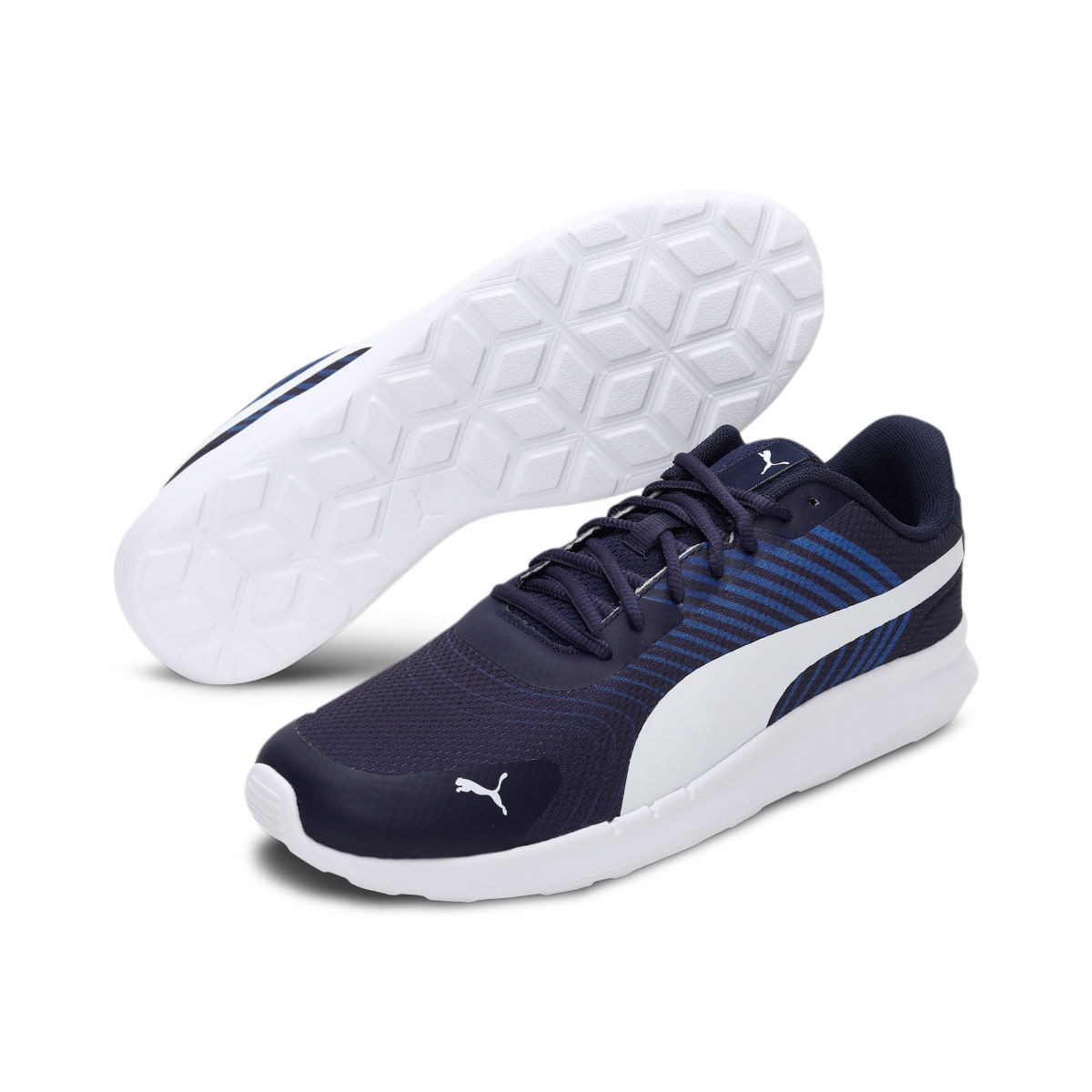 Buy Puma Cave Idp Unisex Navy Blue Casual Sneakers Online