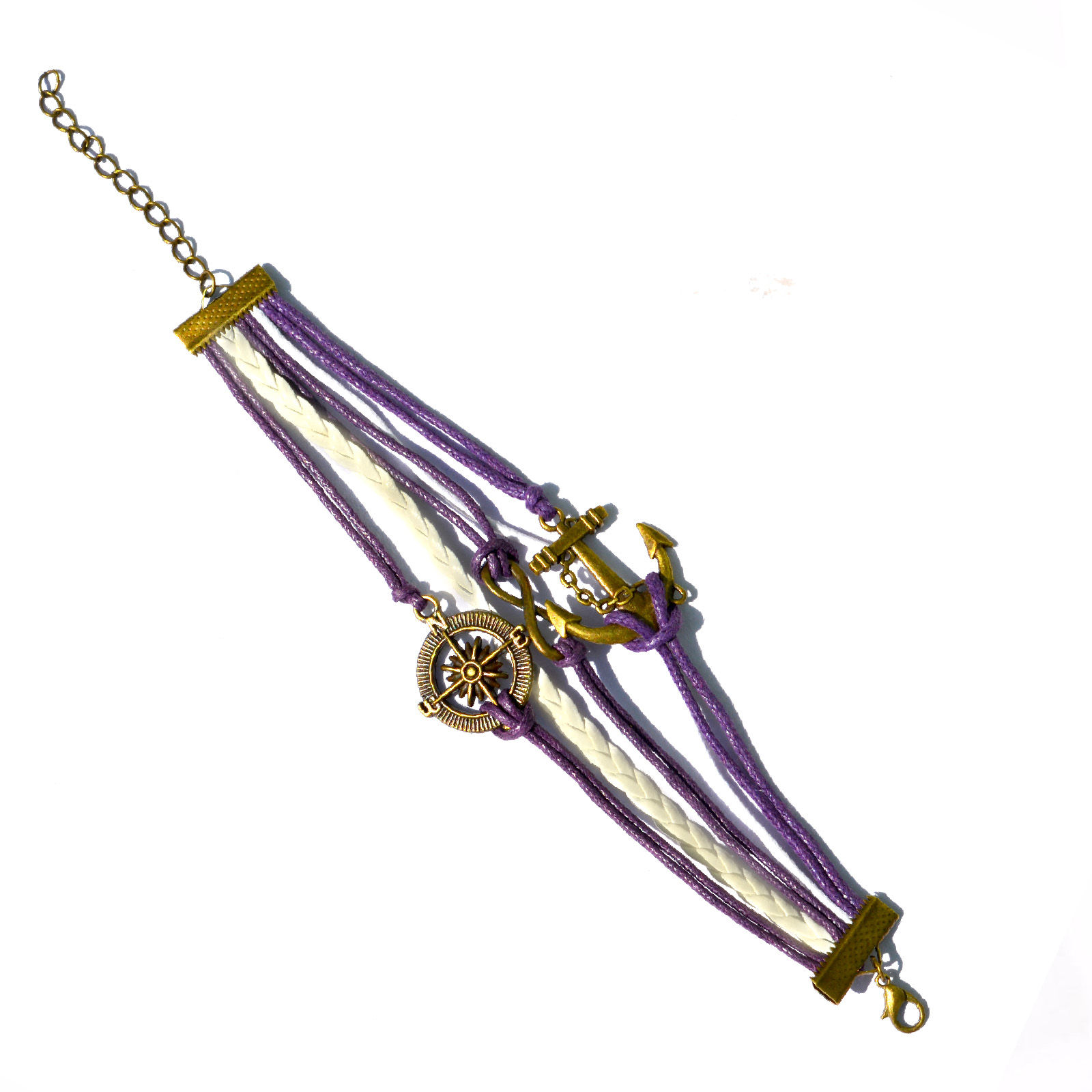 Buy Joker & Witch Nautical Purple Bracelet Online