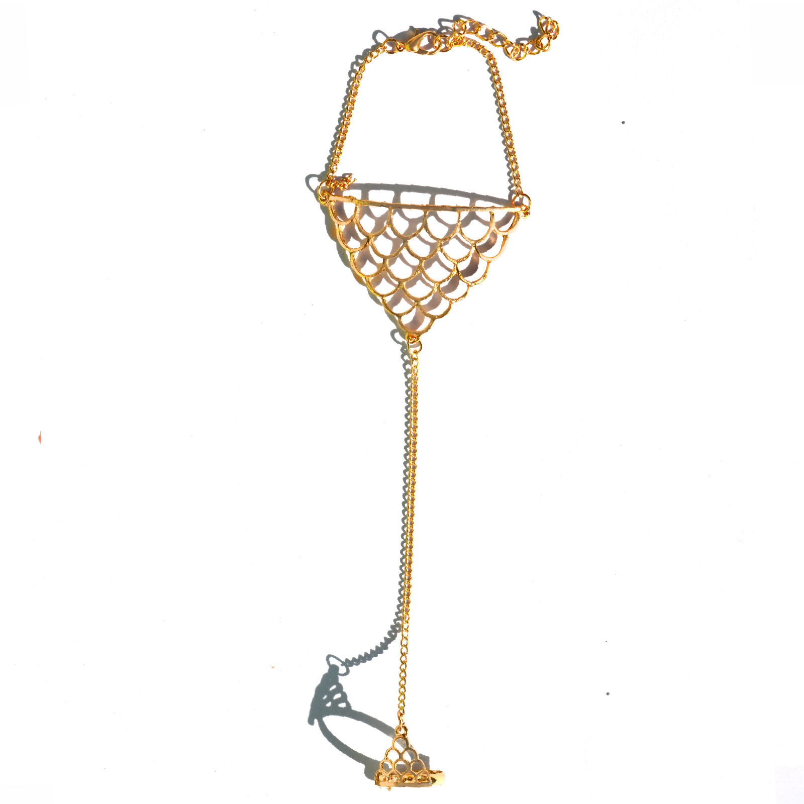 Buy Joker & Witch Fish Scale Triangular Hand Harness Online