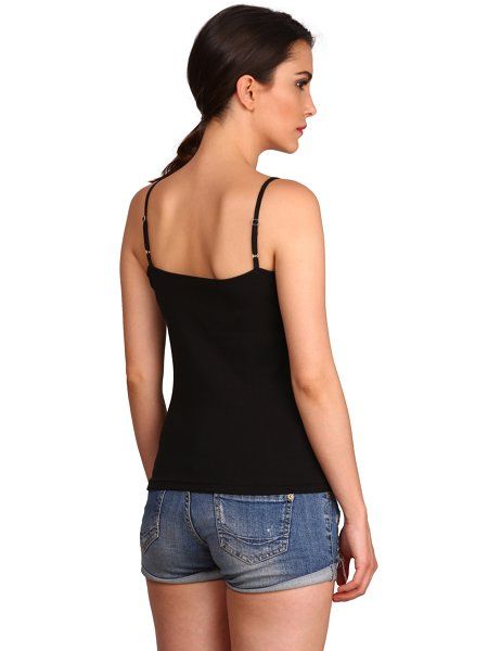 Jockey Black Spaghetti Top Style Number-1487: Buy Jockey Black ...