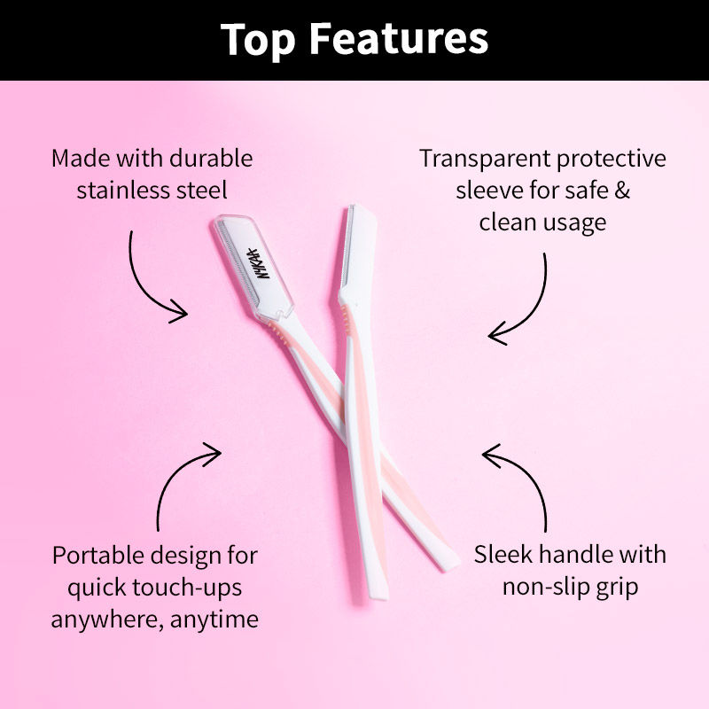 Nykaa Face Razors For Quick, Clean & Irritation Free Hair Removal: Buy ...