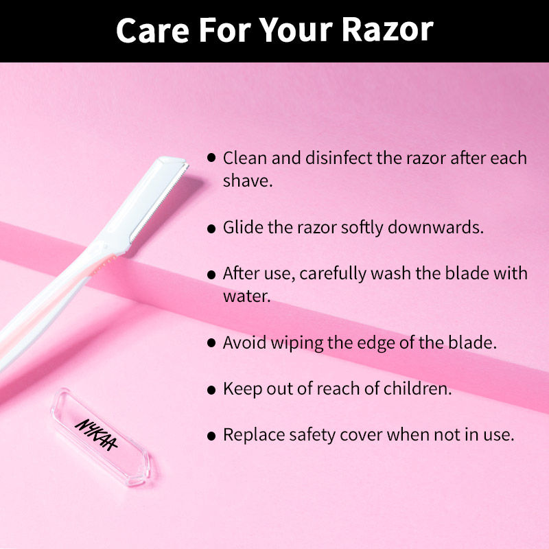 Nykaa Face Razors For Quick, Clean & Irritation Free Hair Removal: Buy ...