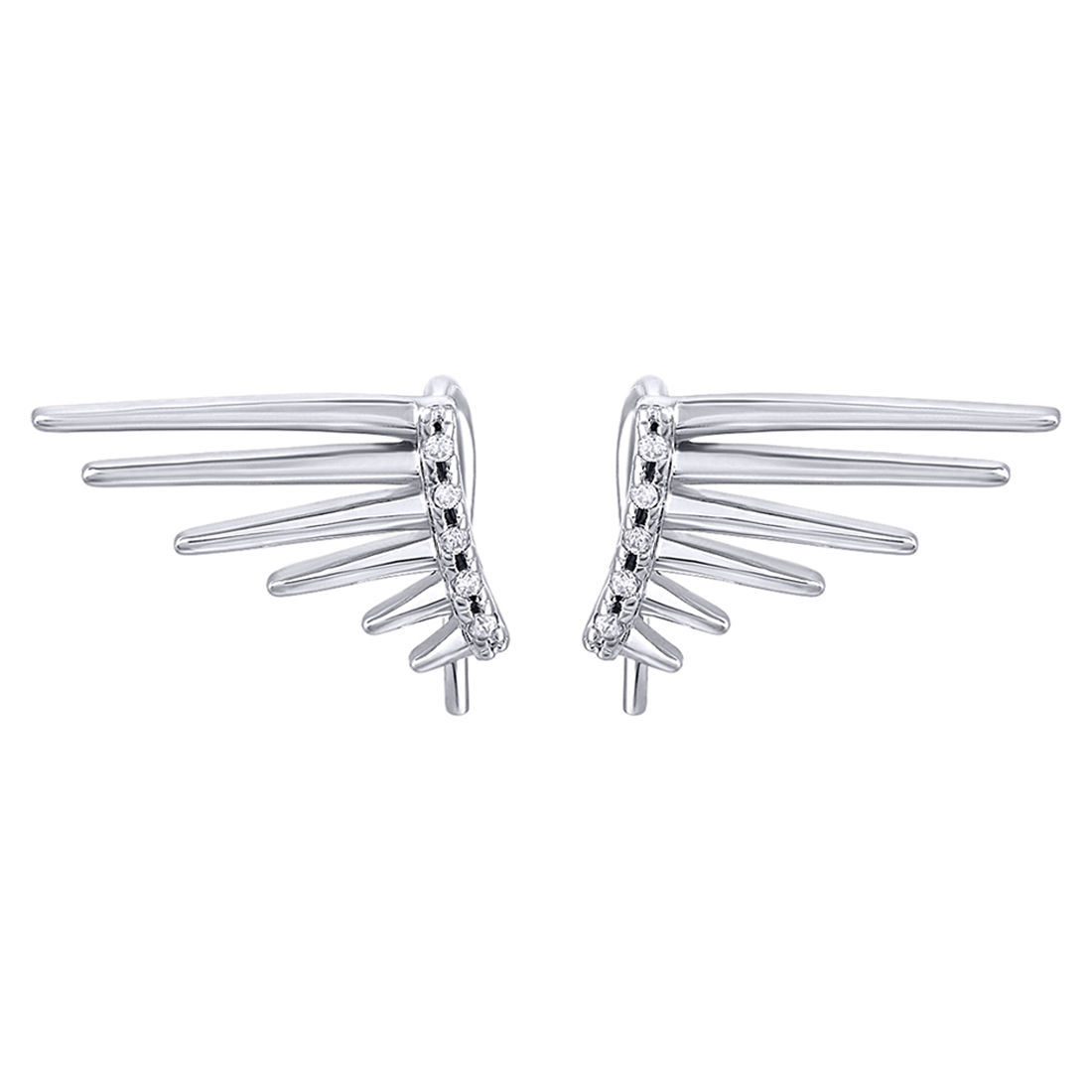 Buy Peora Trendy Spike Ear Cuffs Jewellery (PE4008) Online