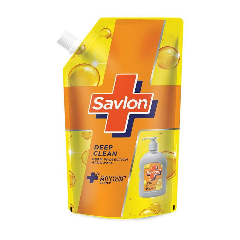 Buy Savlon Deep Clean Germ Protection Liquid Handwash Refill Pouch Online