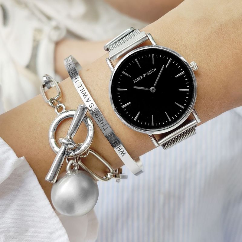 Buy Joker & Witch Amber Watch Bracelet Stack For Women Online