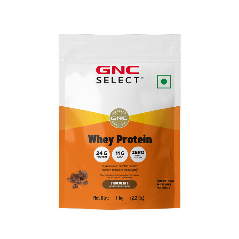 Buy GNC Select Whey Protein Powder - Chocolate Online