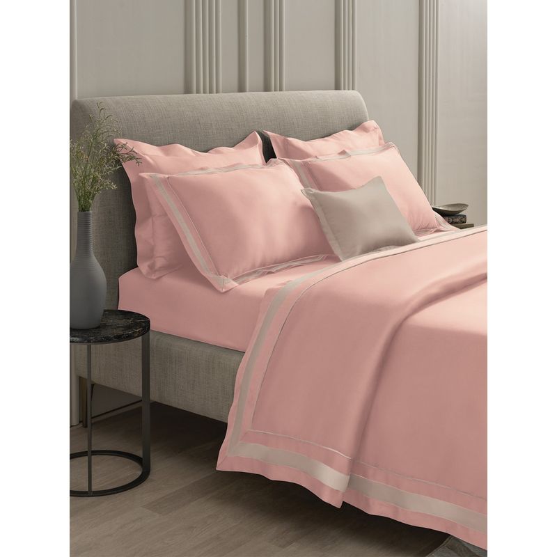 Buy Ddecor Live Beautiful 210 TC Cotton Solid Bed Sheet Set-P0011 ...