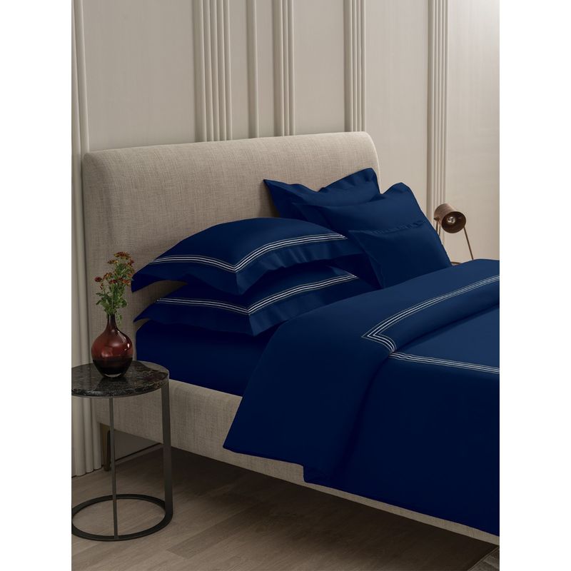 Buy Ddecor Live Beautiful 210 TC Cotton Solid Bed Sheet Set-P0017 ...