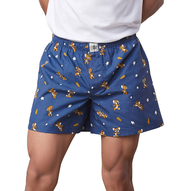 Buy The Souled Store Official Tom & Jerry Cheese The Day Boxer Shorts ...
