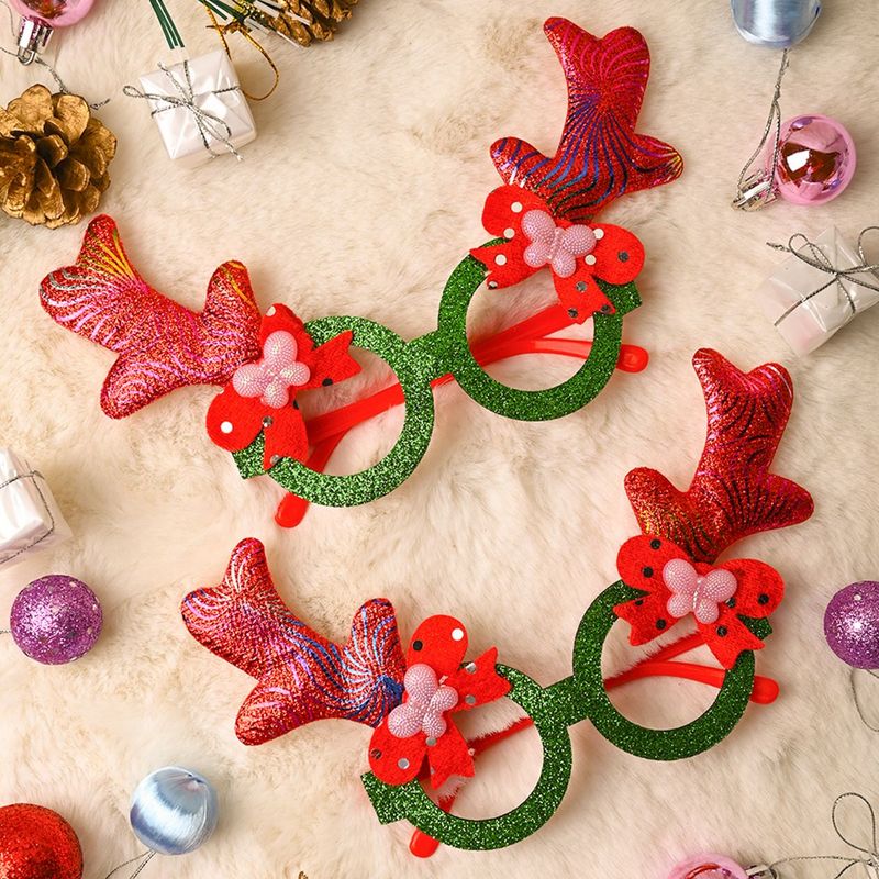 Buy Voncasa 2 Party Spectacles Red Christmas Theme Party Glasses items ...