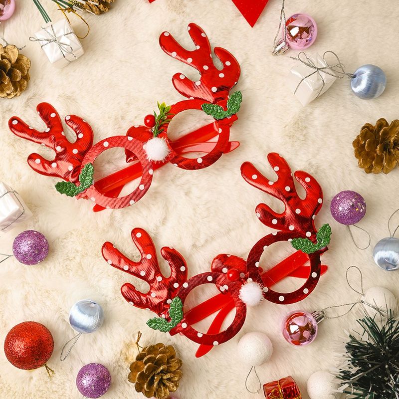 Buy Voncasa 2 Party Spectacles Red Christmas Theme Party Glasses items ...