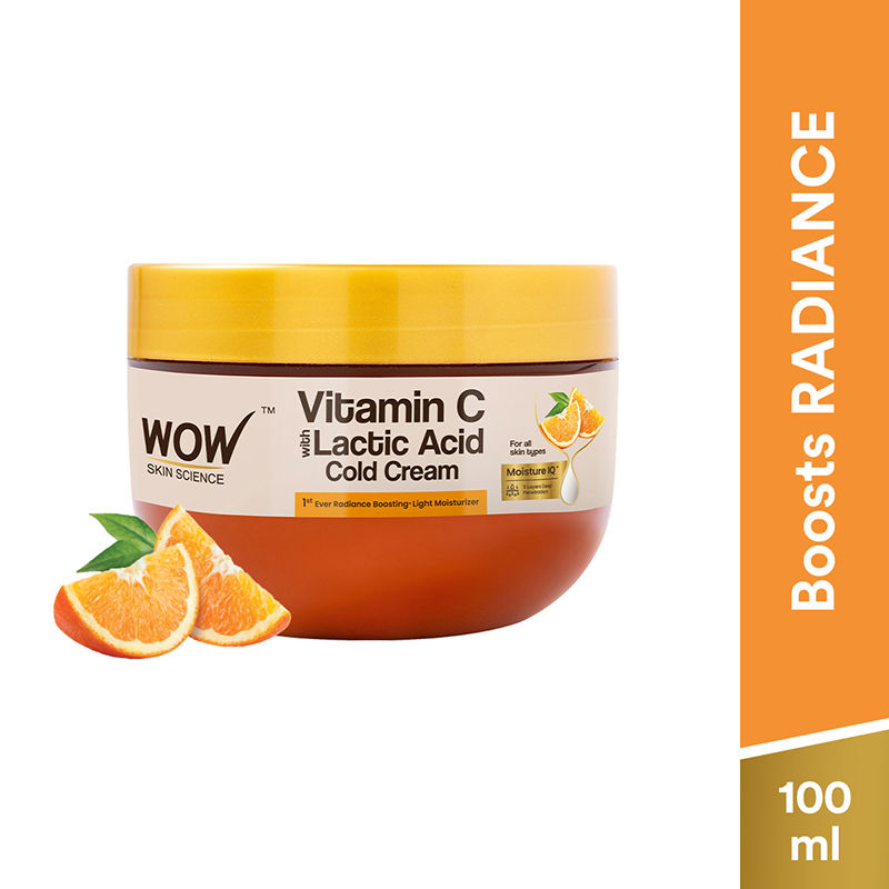 Buy WOW Skin Science Vitamin C With Lactic Acid Cold Cream - Light ...
