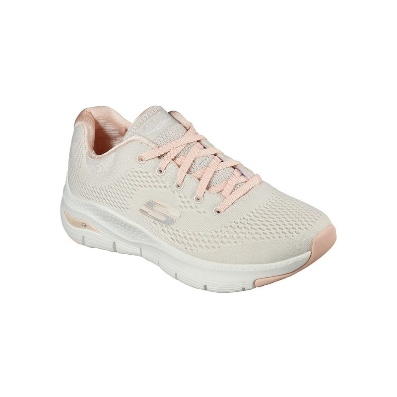 Buy SKECHERS Women Arch Fit - Big Appeal Cream Running Shoes Online