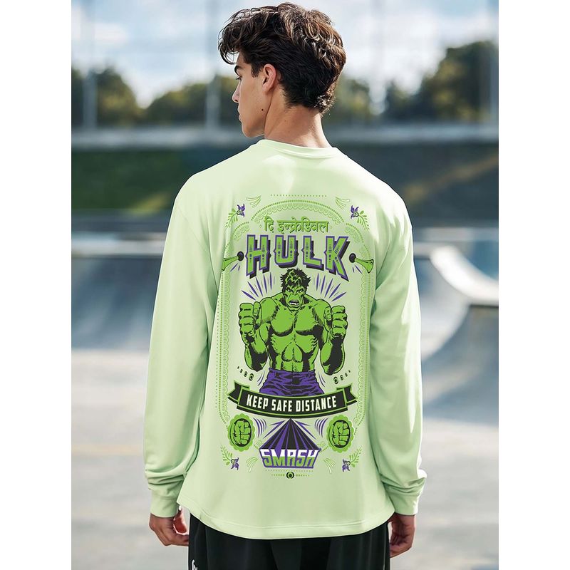 Buy Bewakoof Official Marvel Merchandise Hulk Men Green Hulk Truck ...