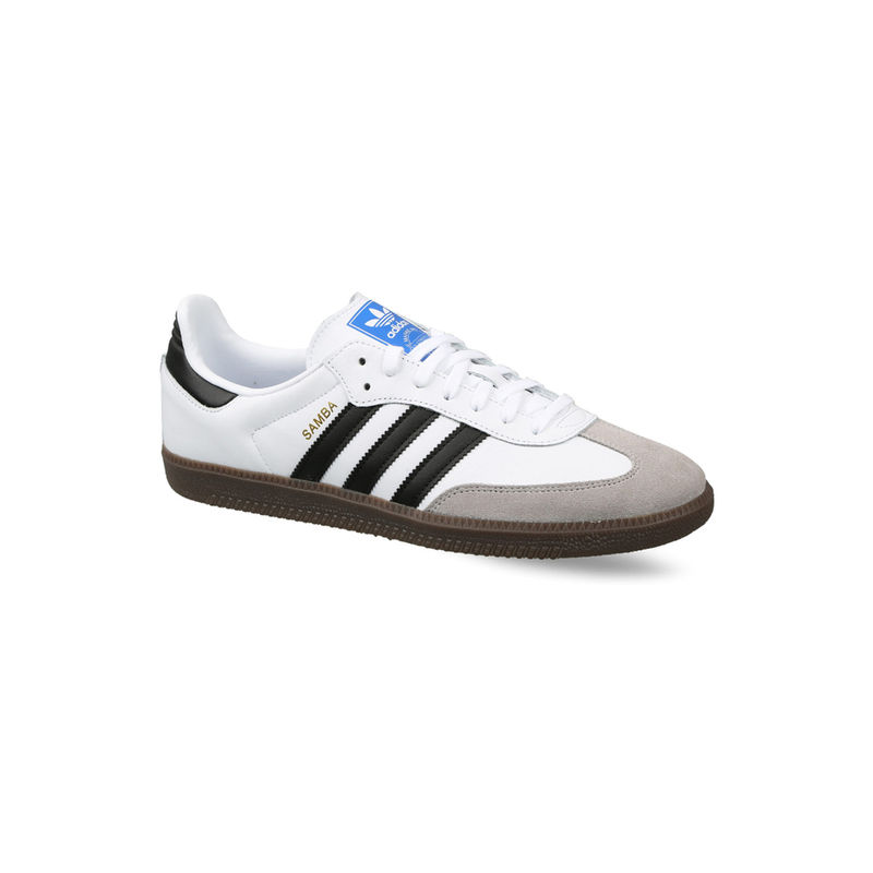 Buy adidas Originals SAMBA OG White Sneakers (UK 3.5) Online
