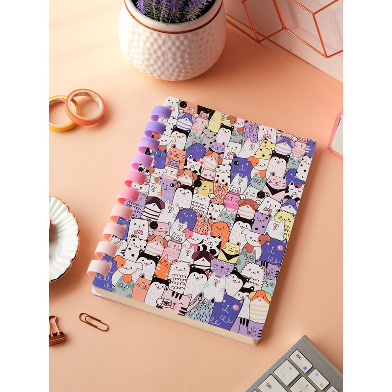 Buy Doodle Collection A5 Soft Wiro Notebook Online