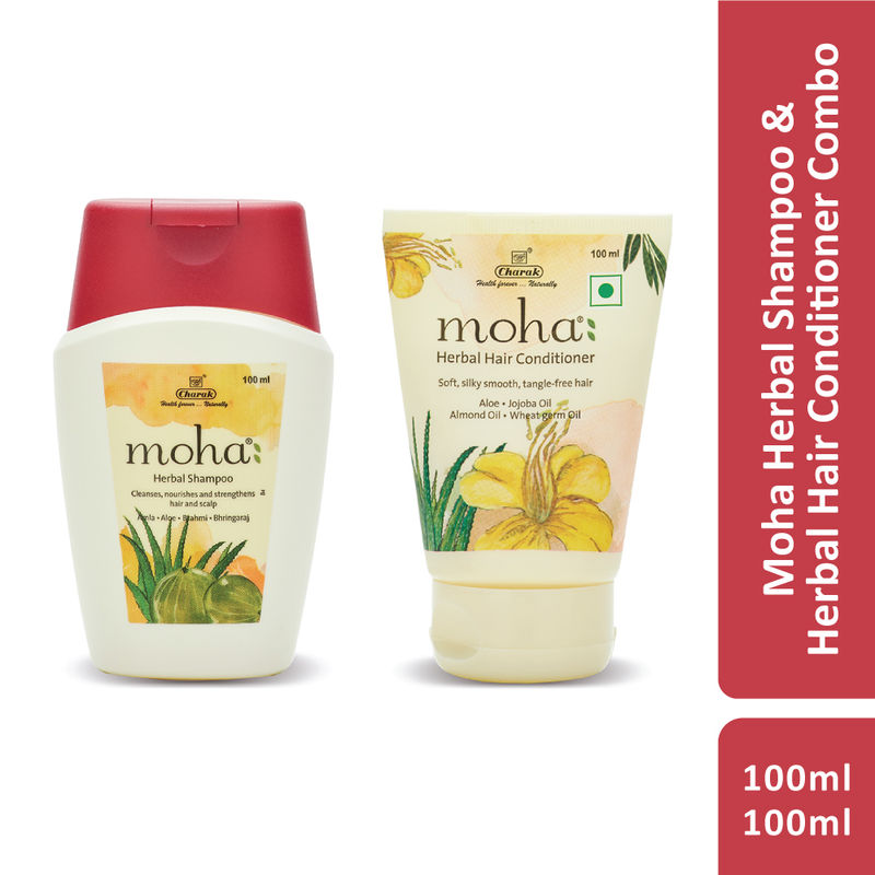 Buy Moha Herbal Shampoo + Conditioner Combo Online
