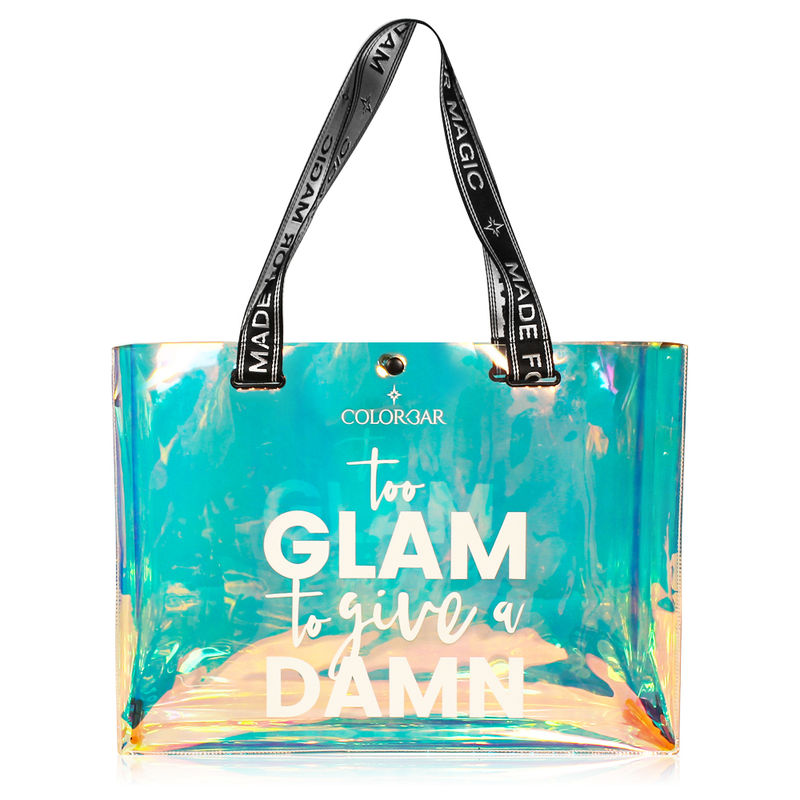Buy Colorbar Holographic Iridescent TPU Tote Bag Online