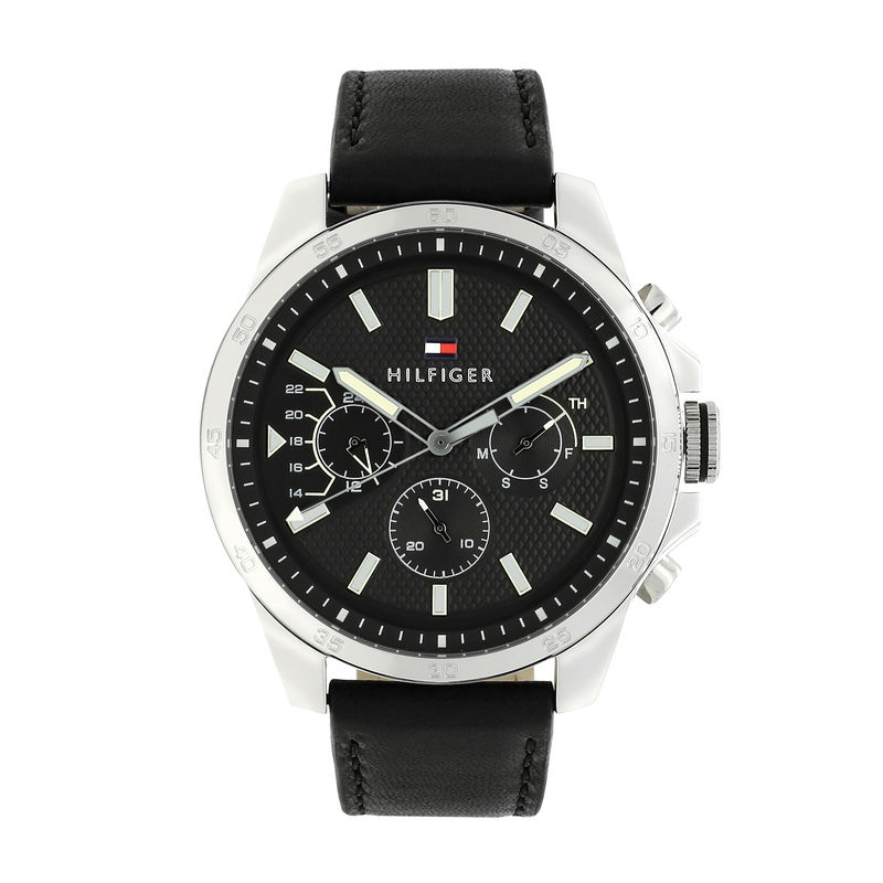 Tommy Hilfiger TH1791563 Black Dial Analog Watch For Men: Buy Tommy ...