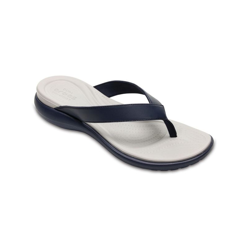 Buy Crocs Navy Blue Capri Women Flipflops Online
