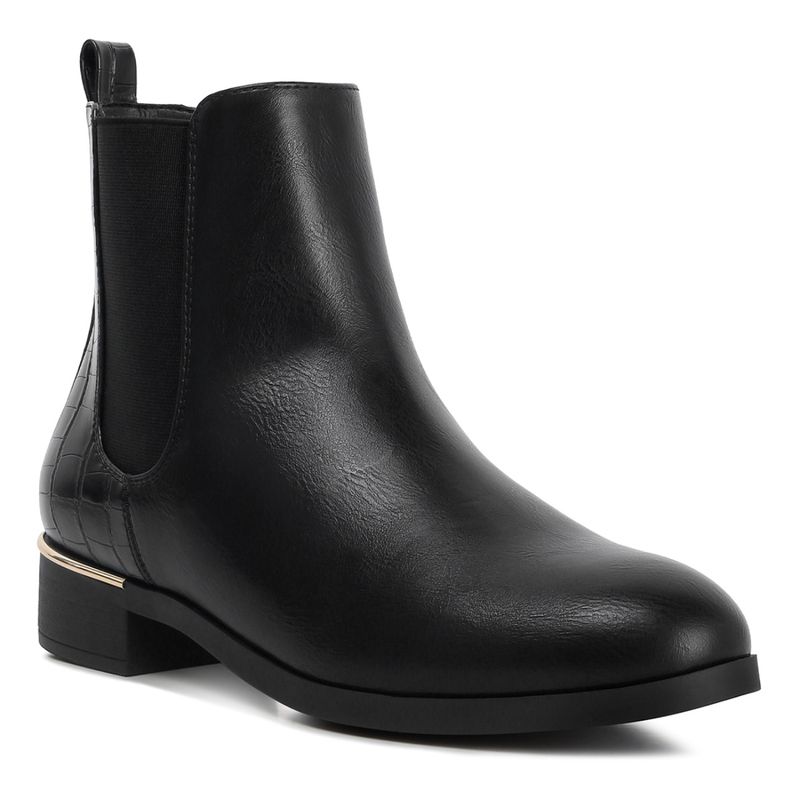 Buy London Rag Black Chelsea Boots Online
