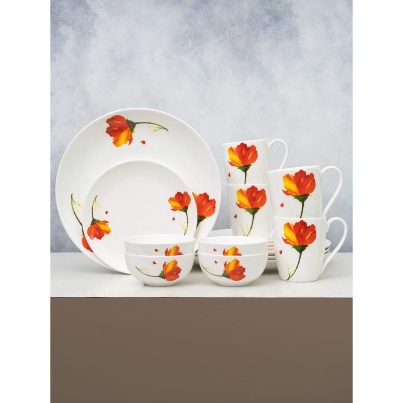 Buy CLAY CRAFT Fine Ceramic Urmi Eco3 Dinner Set Dinner Plates, Dining ...