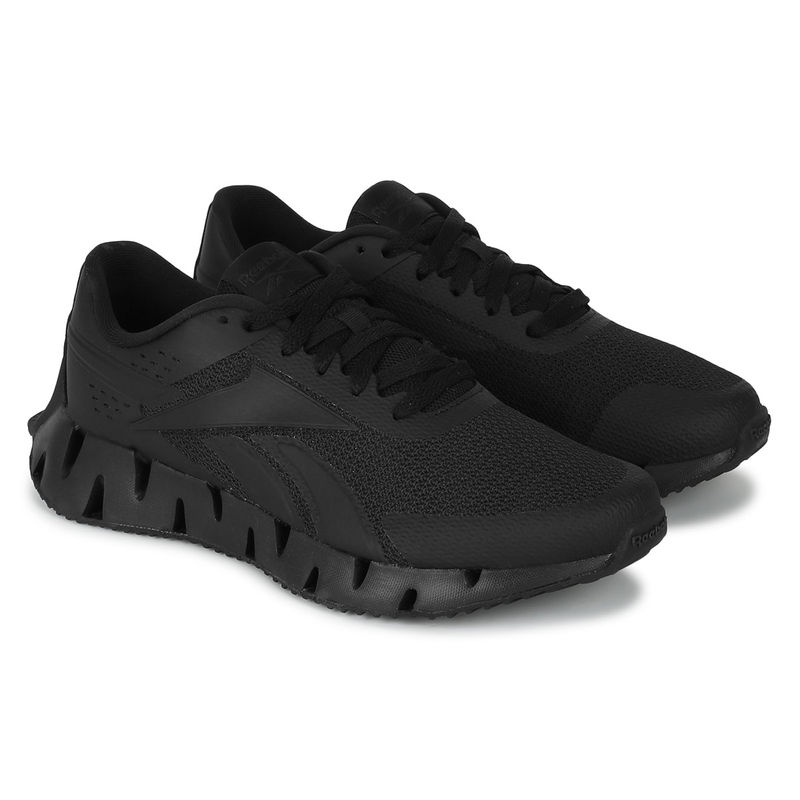 Reebok Zig Dynamica 2.0 Matte Black Running Shoes: Buy Reebok Zig ...