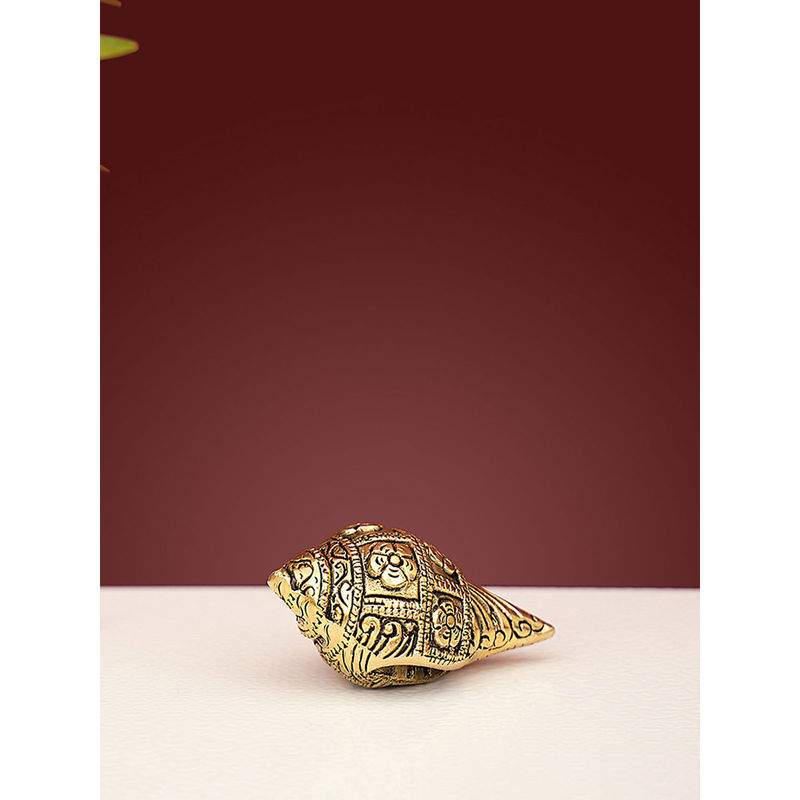 Buy DecorTwist Brass Shankh - Conch Online
