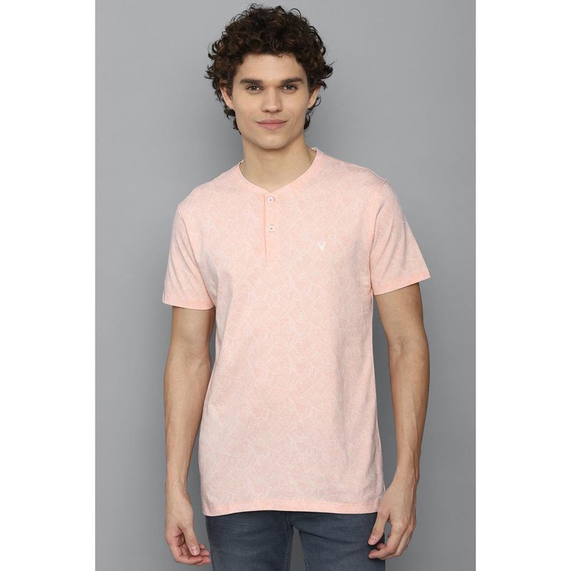 Buy Allen Solly Pink T Shirt Online