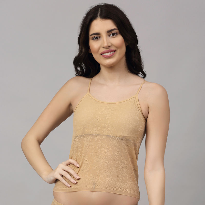 Buy PrettyCat Elegant Lace Brallete - Nude Online