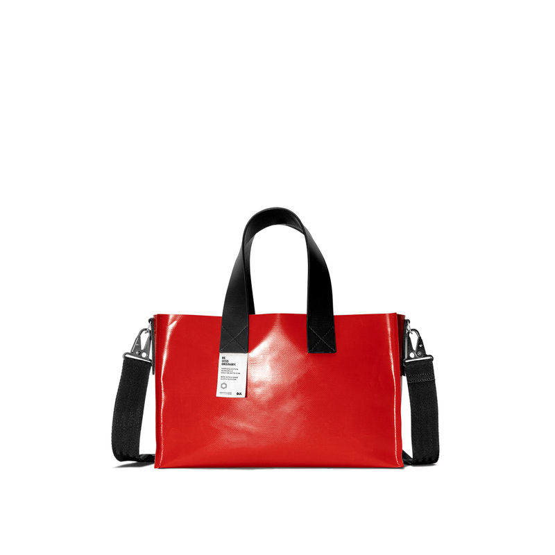 Buy DailyObjects Red Sidewalk Tote Bag Small Online