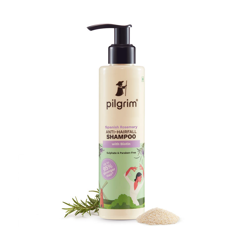 Buy Pilgrim Spanish Rosemary & Biotin Anti-Hairfall Shampoo Online