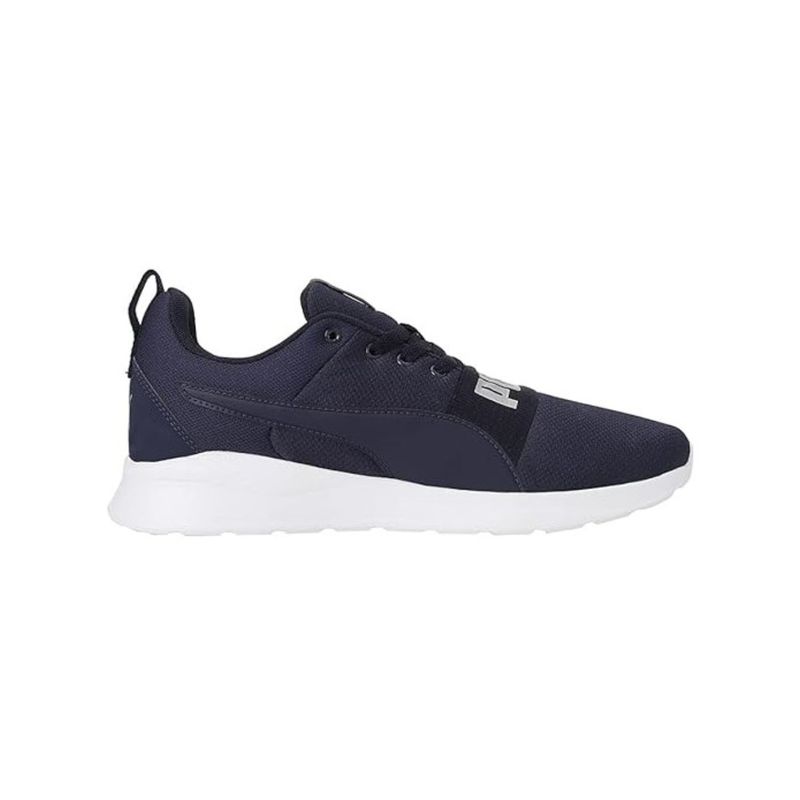 Buy Puma Men Adult Anzarun Lite Bold Navy Blue Silver Sneakers Online