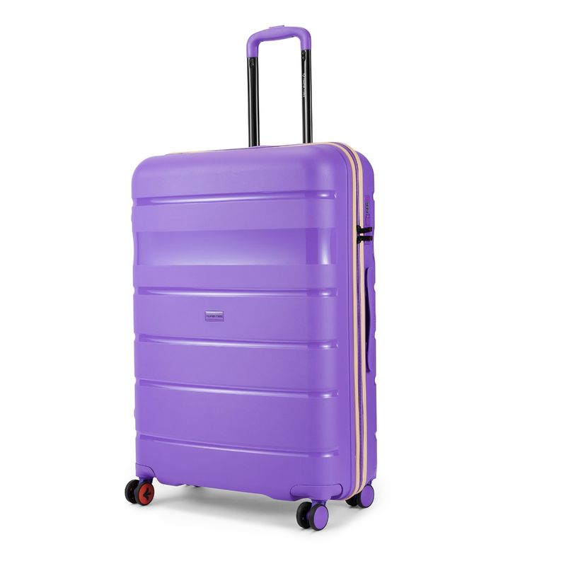 Buy Nasher Miles Unisex Purple Jupiter Hard-Sided Polypropylene Trolley ...