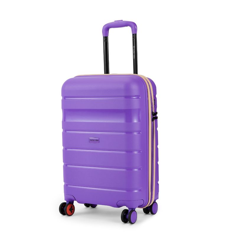 Buy Nasher Miles Unisex Purple Jupiter Hard-Sided Polypropylene Trolley ...