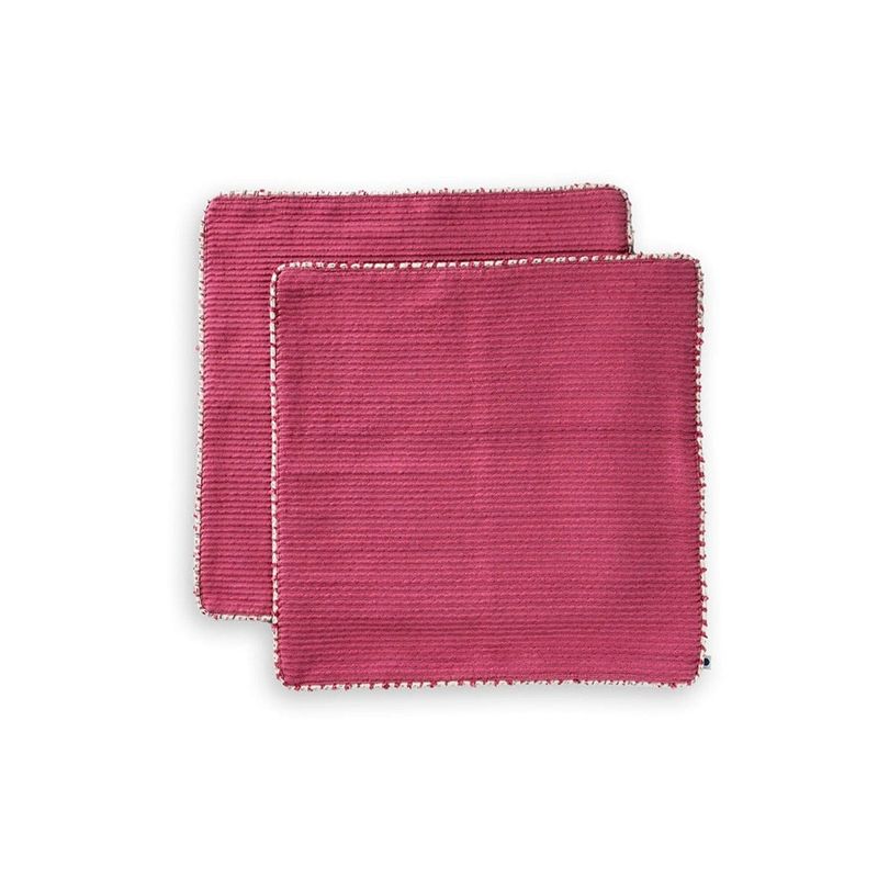 Buy ONSETHOMES Ribbed Table Mats Floral Floral-Set Of 4 Online